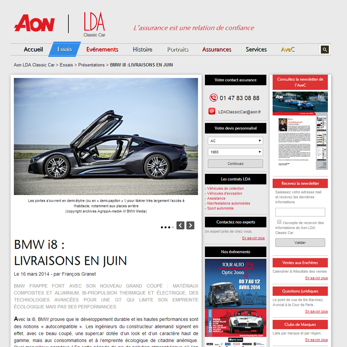 AON Classic Car - Gilles Dumas